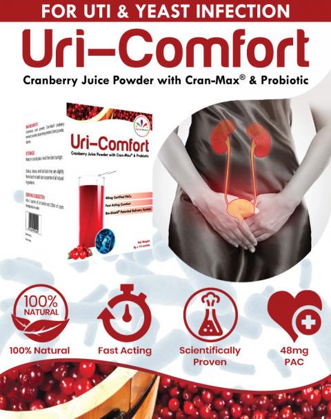 Uri-Comfort | Natural Urinary Tract Infection Treatment | Dynamic Nutrition