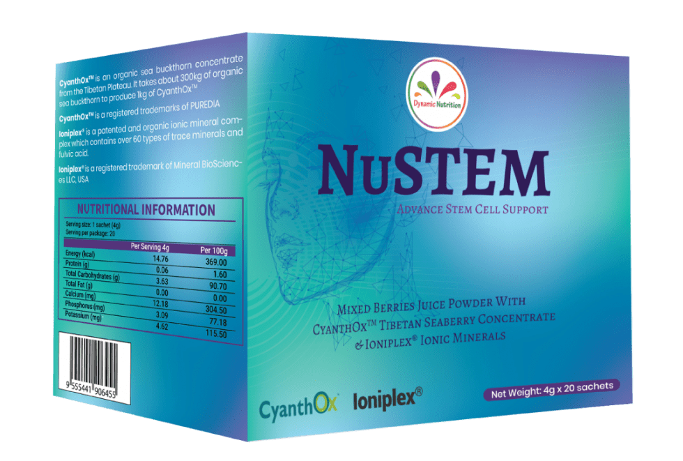 NuSTEM - Advanced Stem Cell Support | CyanthOx™ | Ioniplex®