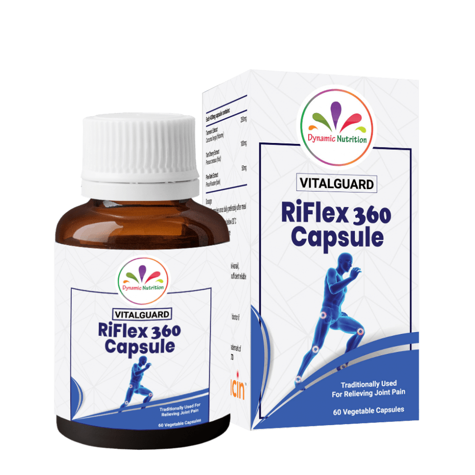 Natural Formulation To Reduce Gout & Joint Pain | RiFlex 360 Capsule ...